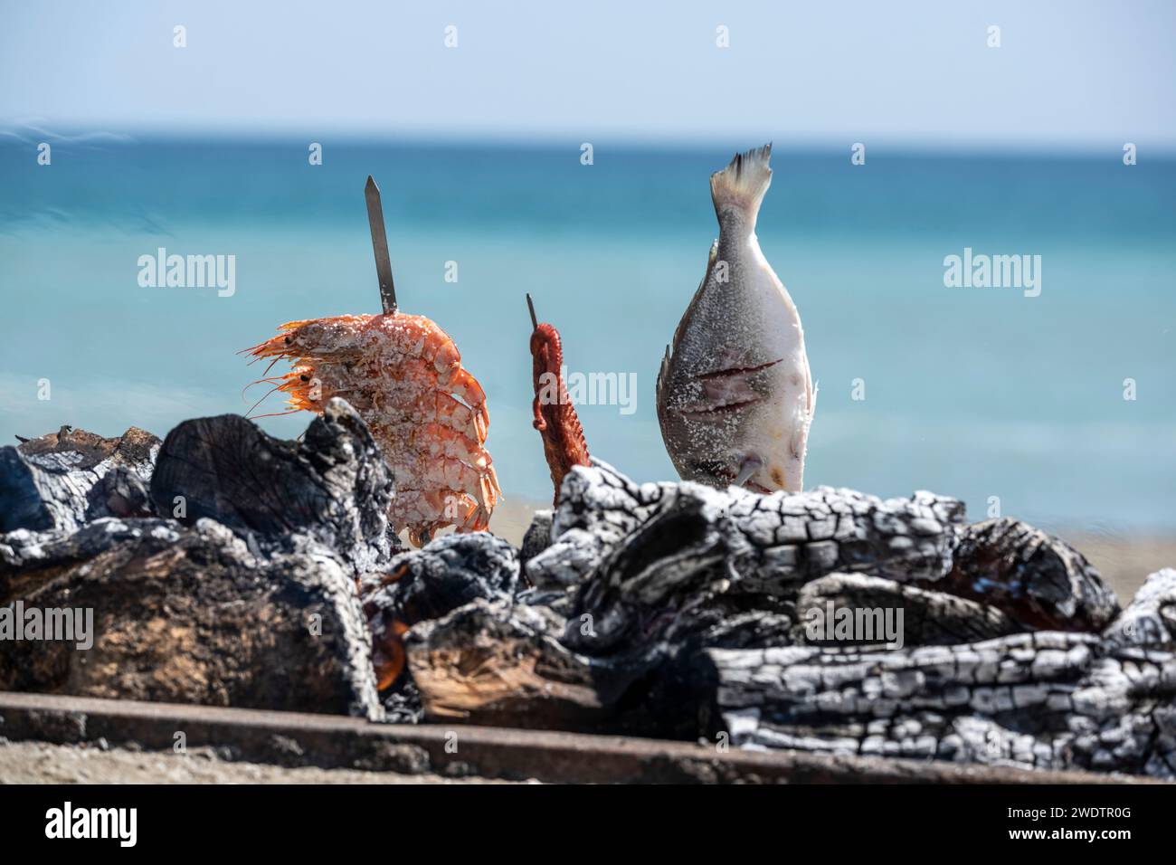 Cooking on beach hi-res stock photography and images - Alamy
