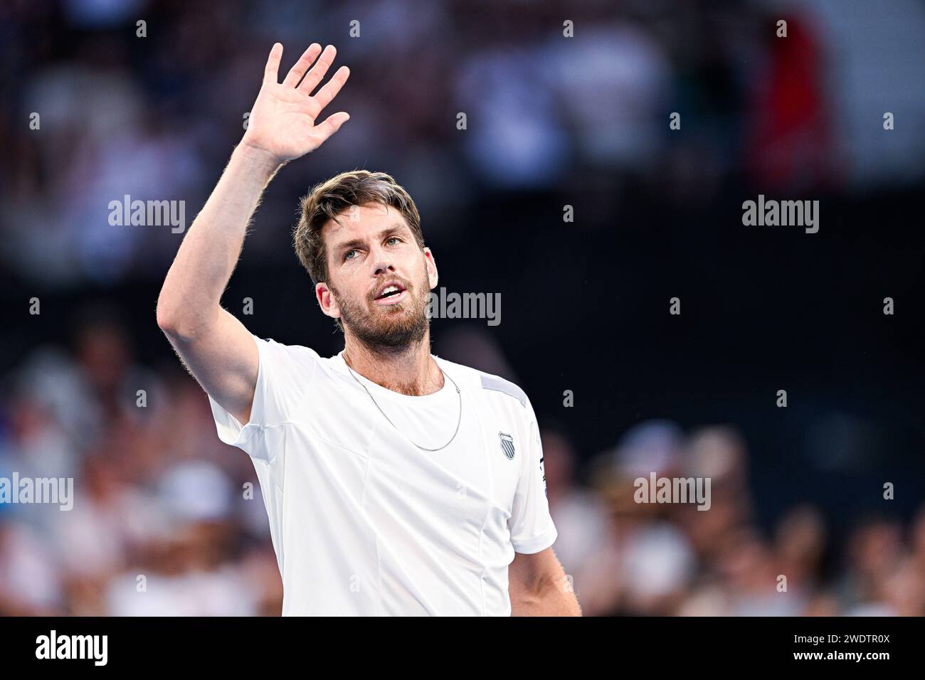 Paris, France. 20th Jan, 2024. Cameron Norrie of GBR during the ...