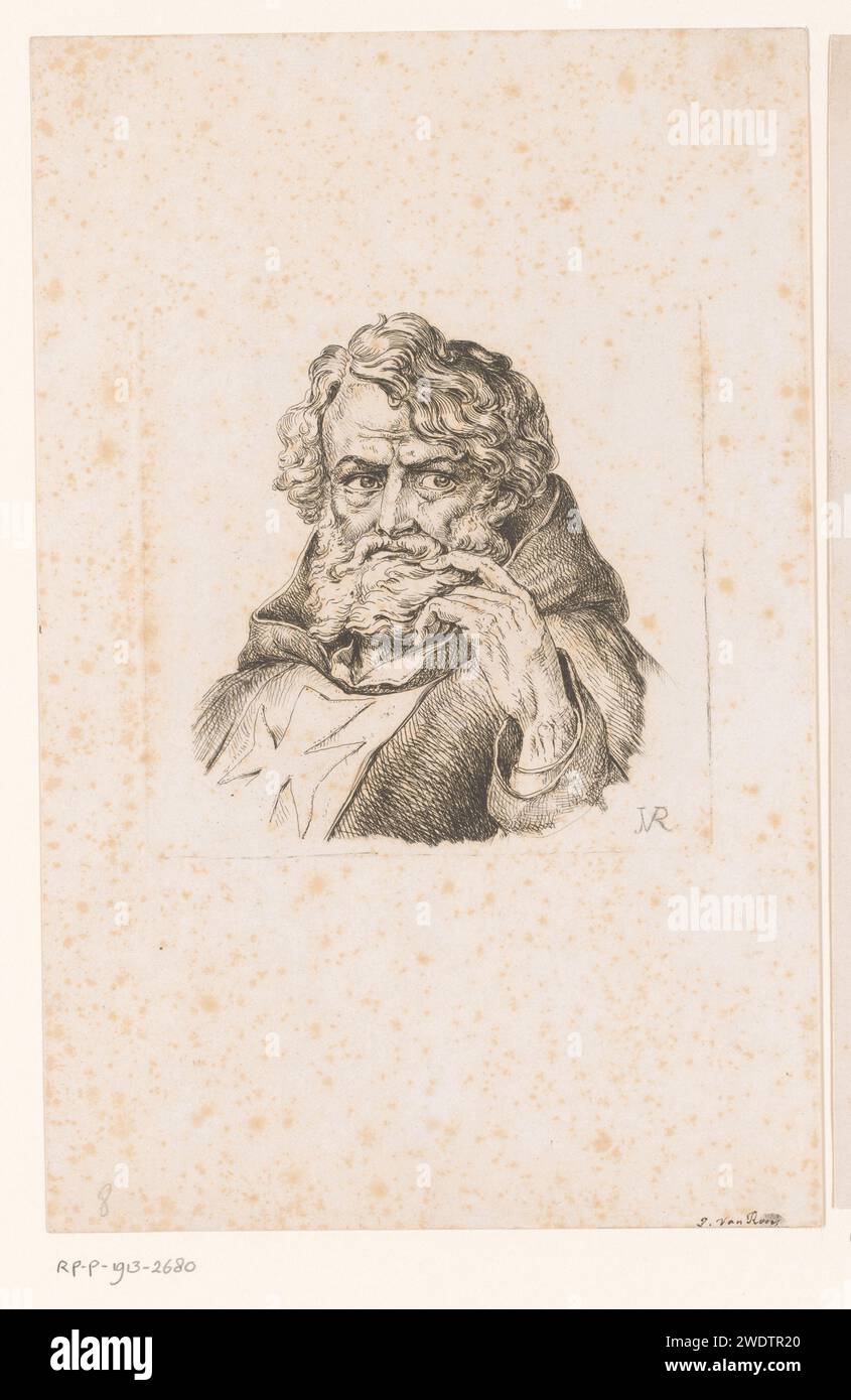 Crusader, Jean -Baptiste Van Rooy, 1818 - c. 1870 print paper etching ...