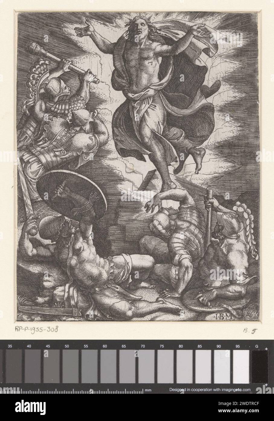 Opstanding, Giovanni Battista Sculptors, After Giulio Romano, 1513 ...