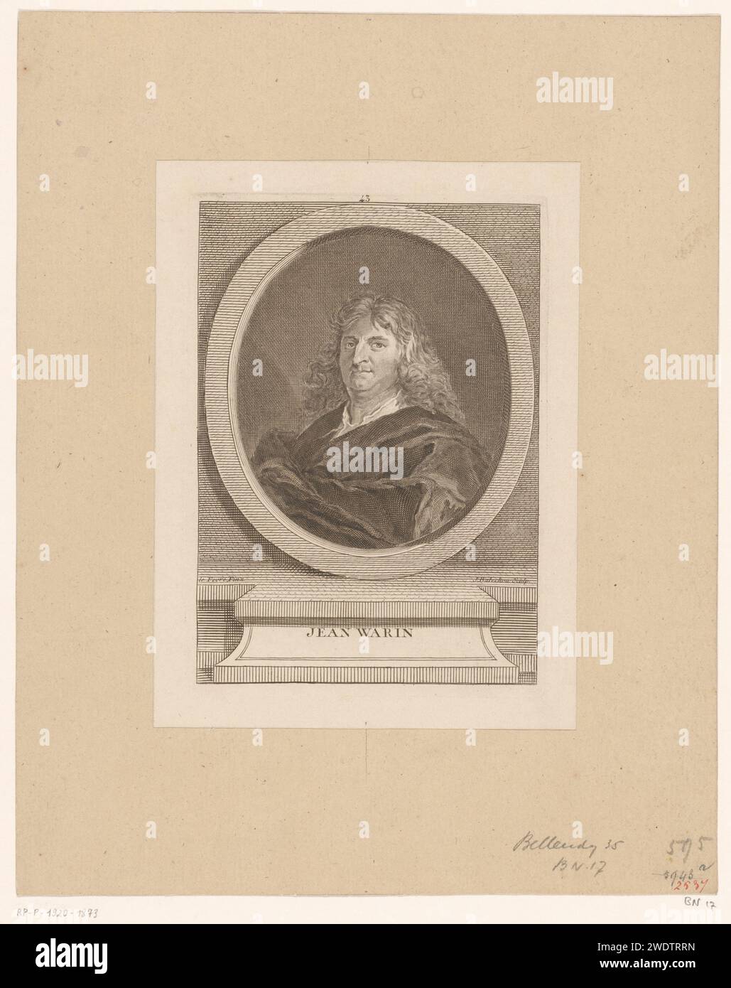 Portret Van Jean Carin, Jean Josephäl, wellsufènt, 422 - 1764 for 1764 ...