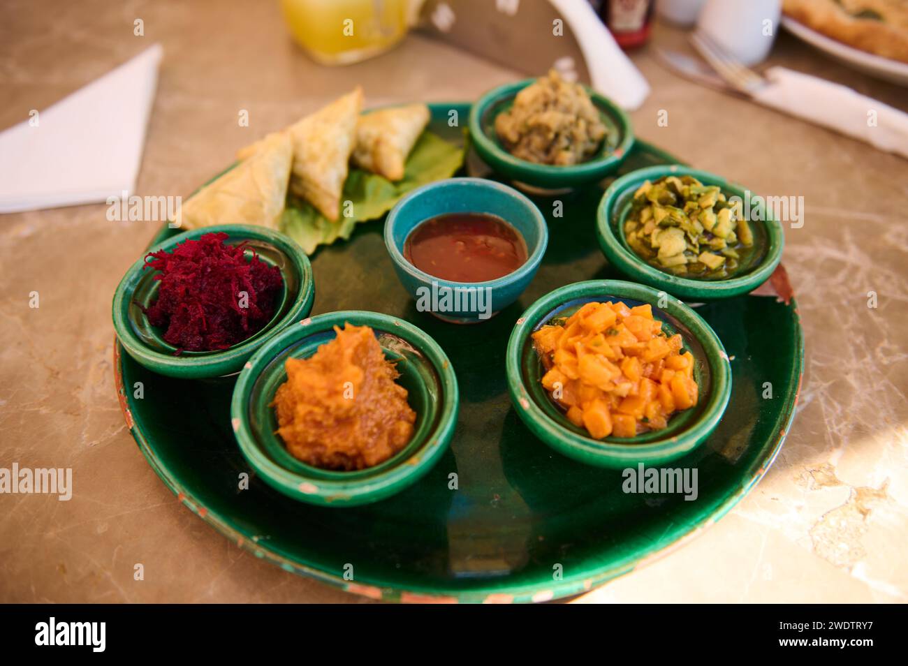 Moroccan salad marrakech hi-res stock photography and images - Alamy