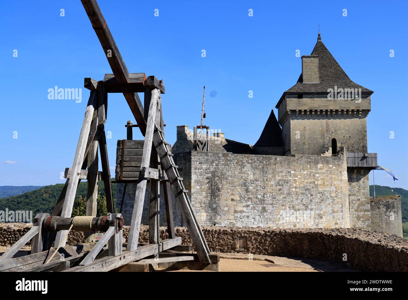 War in the Middle Ages. Weapons of war from the Middle Ages are placed ...