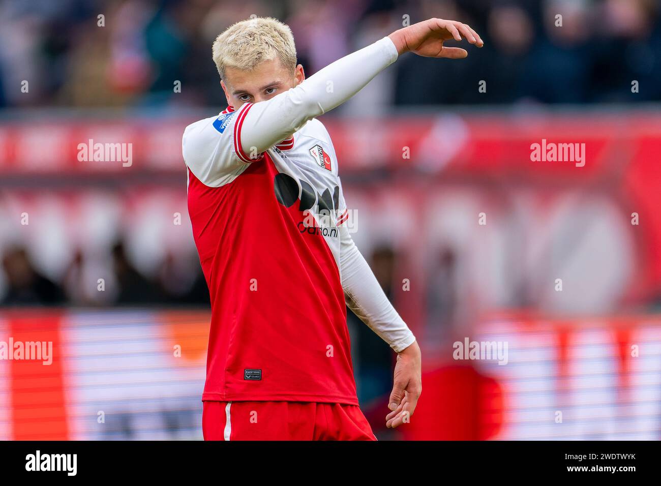 UTRECHT, THE NETHERLANDS - JANUARY 21: Oscar Fraulo of FC Utrecht ...