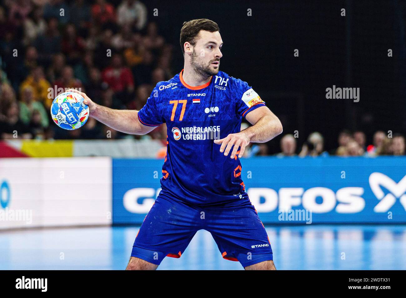 Hamburg, Deutschland. 21st Jan, 2024. Dani Baijens (Niederlande, #77 ...