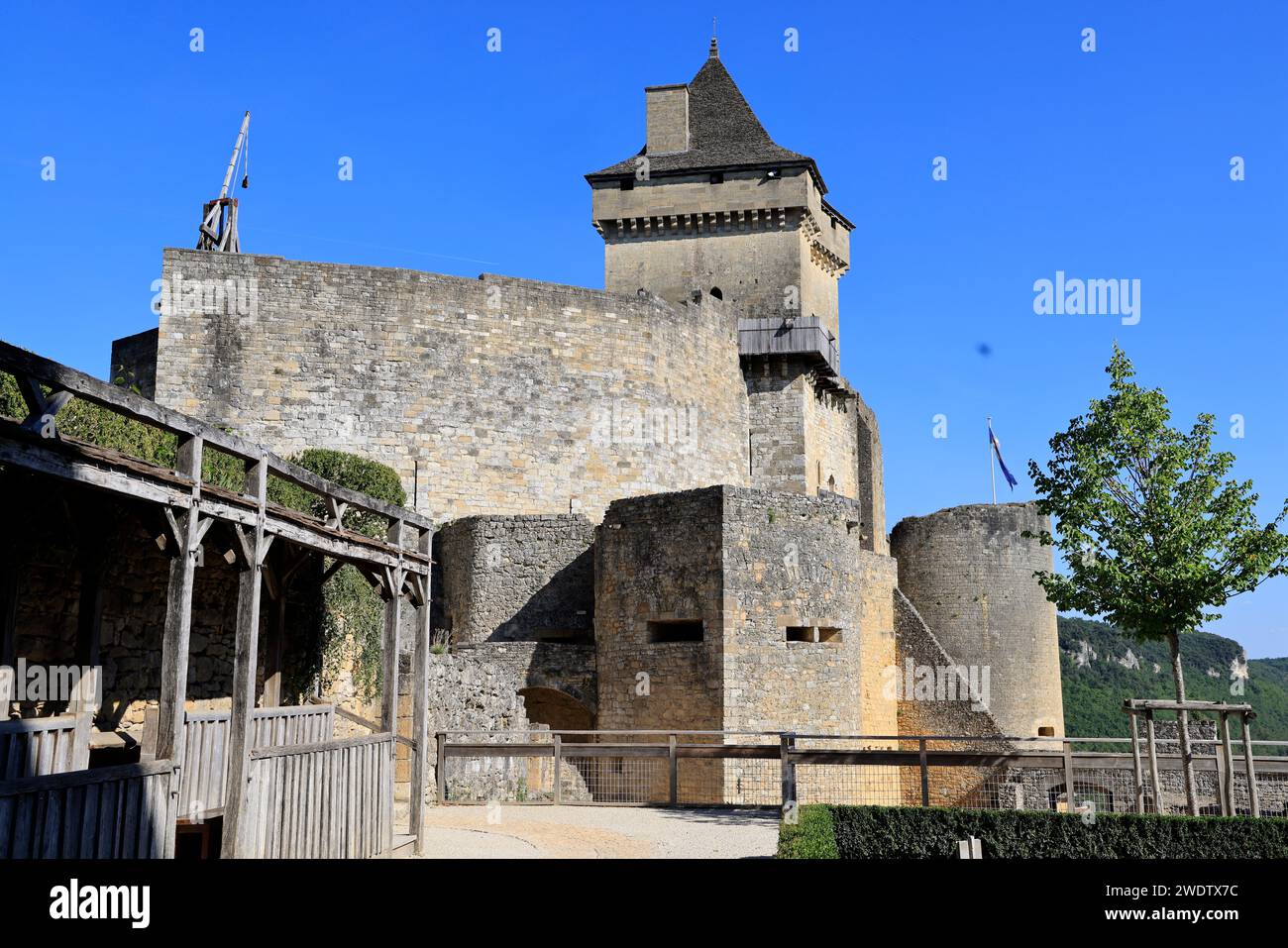 War in the Middle Ages. Weapons of war from the Middle Ages are placed ...