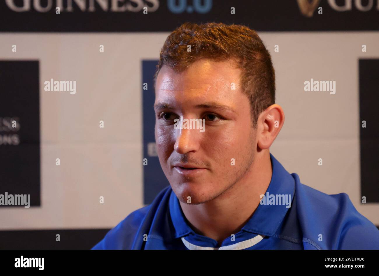 Italy captain Michele Lamaro during the 2024 Guinness Men's Six Nations ...