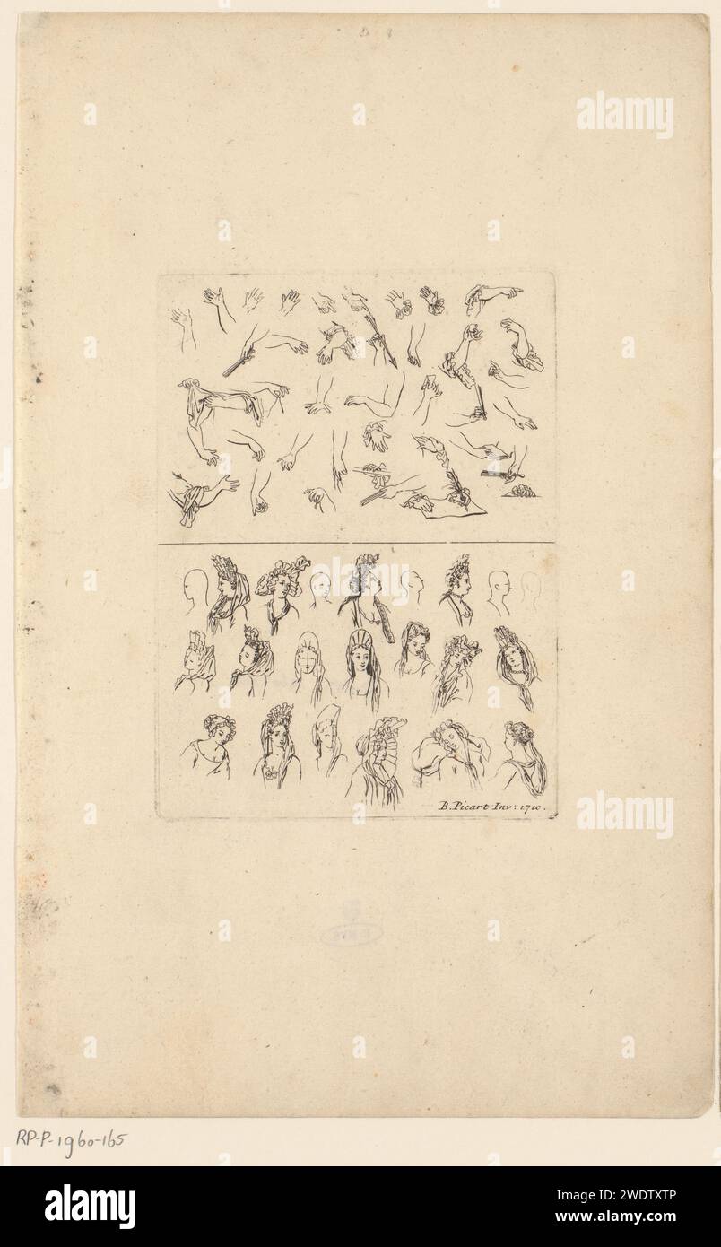 Study with all kinds of positions of poor and hands and fashion study ...