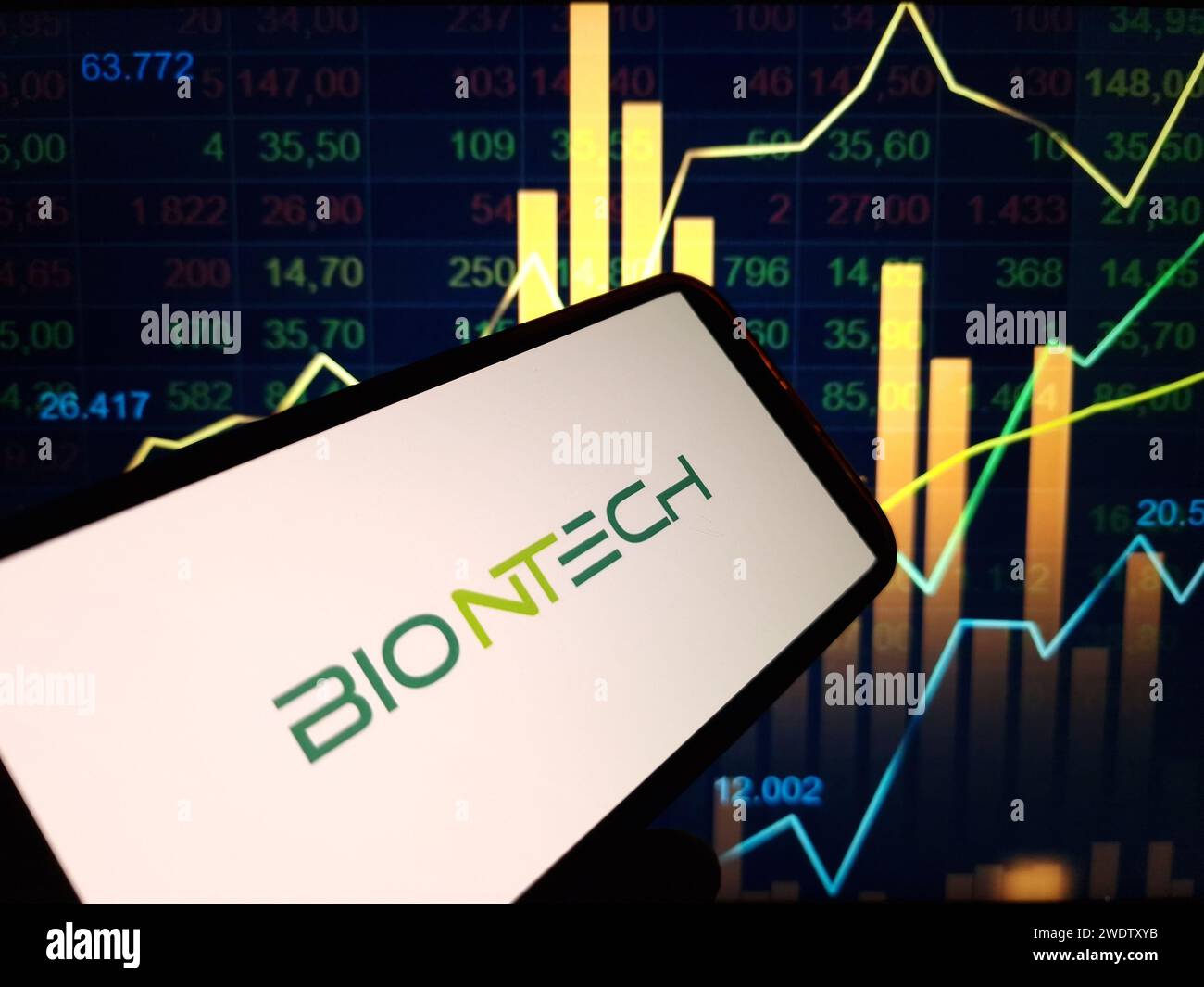 Biontech company logo hi-res stock photography and images - Alamy