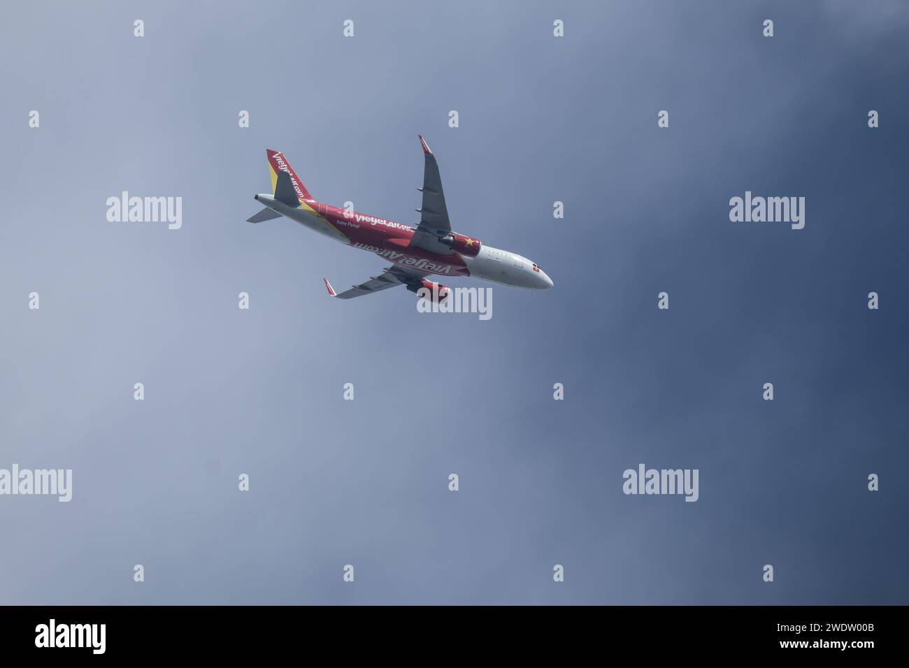 Chiangmai, Thailand - July 7 2023: VN-A650 Airbus A320-200 of Vietjet ...