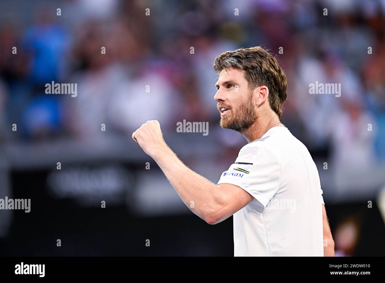Paris, France. 20th Jan, 2024. Cameron Norrie of GBR during the ...