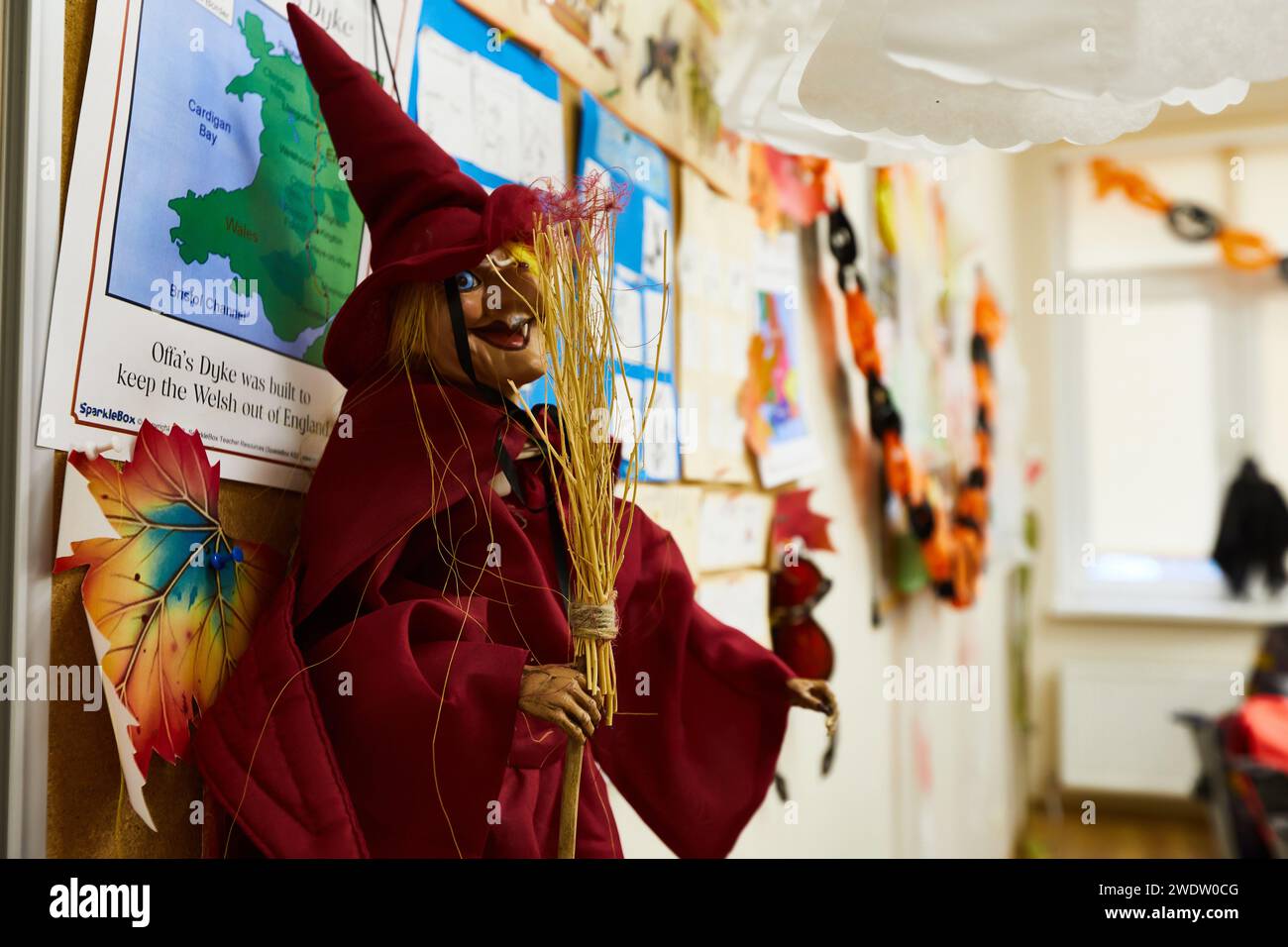 halloween at school, skeleton spider web. High quality photo Stock ...