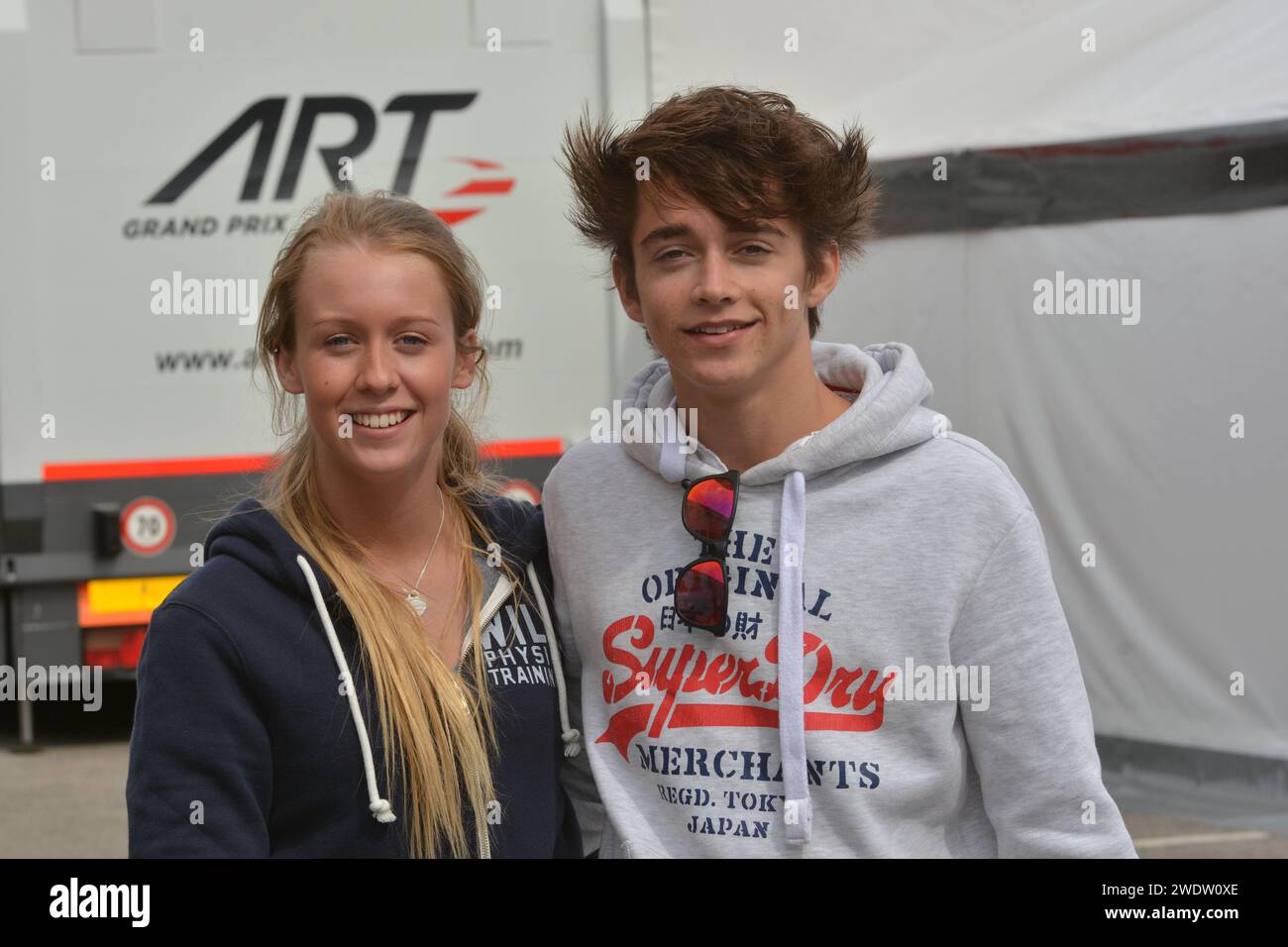 Monegasque racing driver, Charles Leclerc who is currently racing in ...