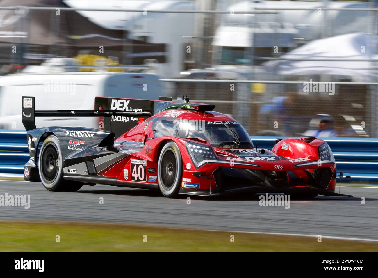 DAYTONA, FL - JANUARY 21: The #40 Wayne Taylor Racing with Andretti ...