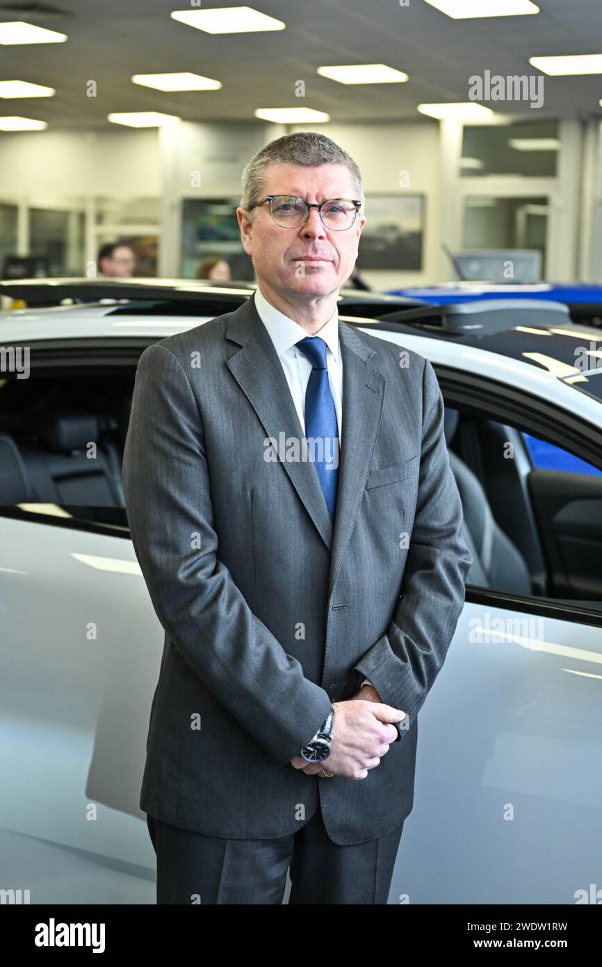 Paris, France. 22nd Jan, 2024. Christophe Musy, Managing Director of ...