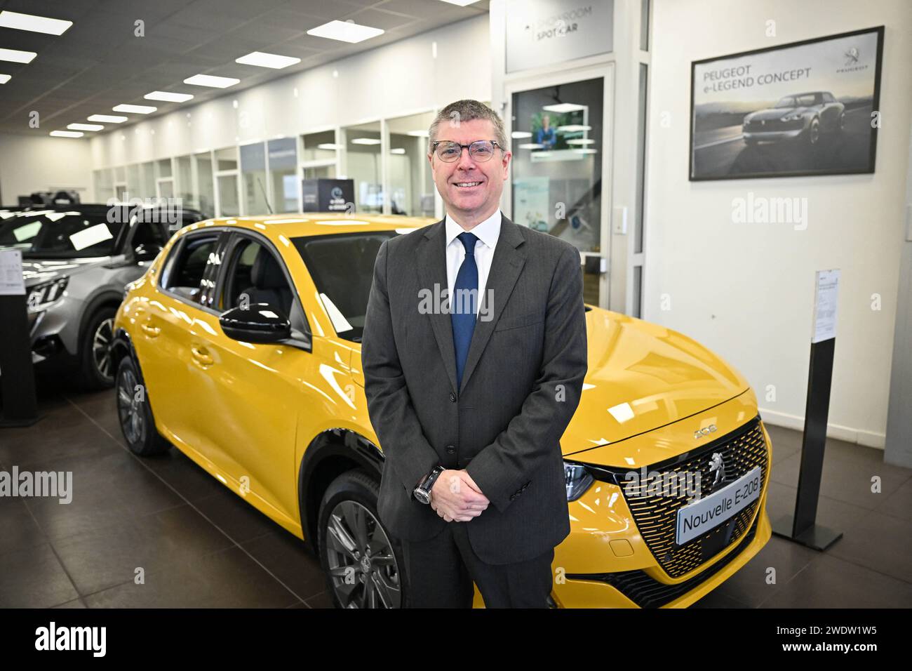 Paris, France. 22nd Jan, 2024. Christophe Musy, Managing Director of ...