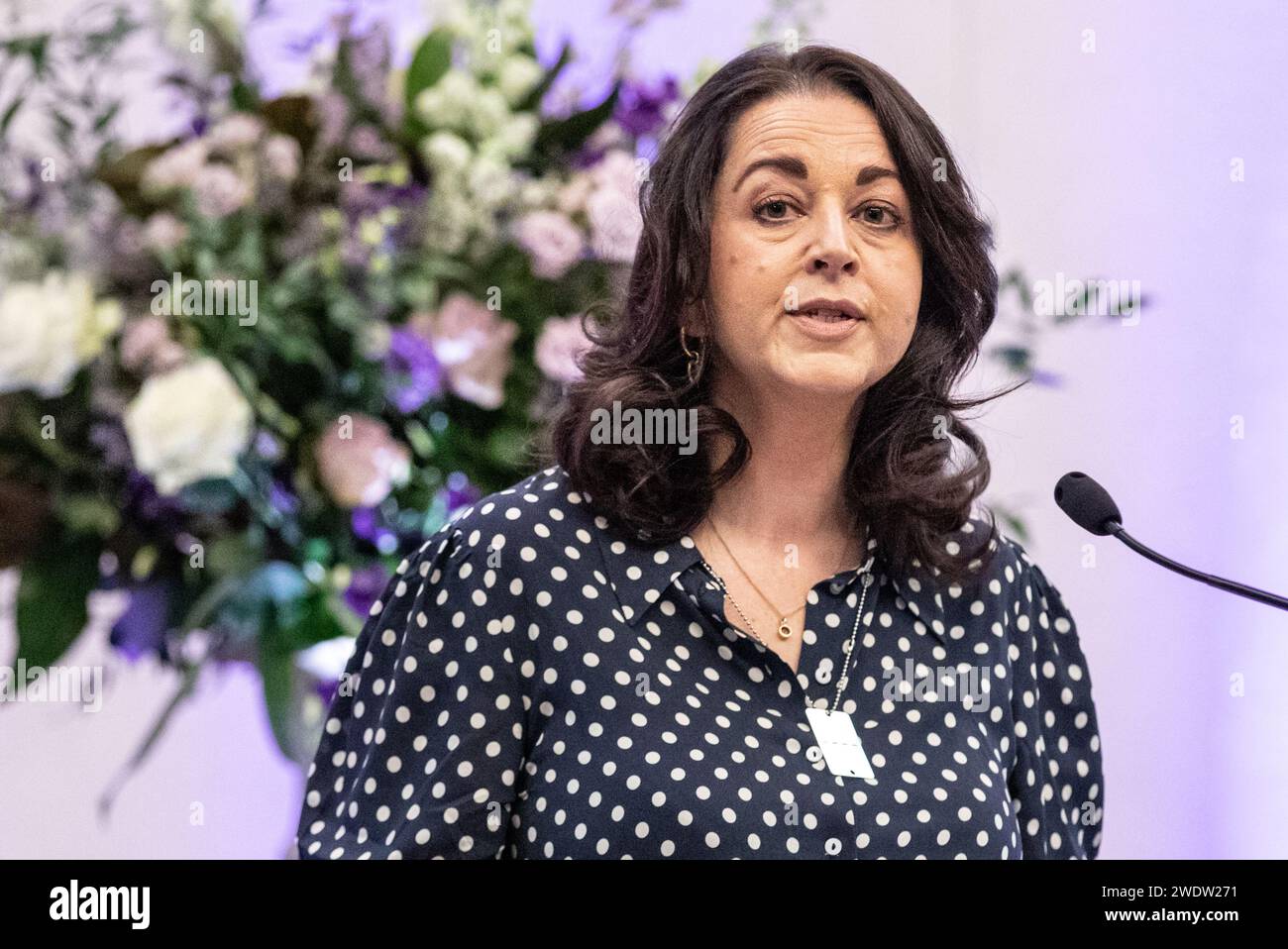 London, UK. 22nd Jan, 2024. Chief Executive of the Holocaust ...