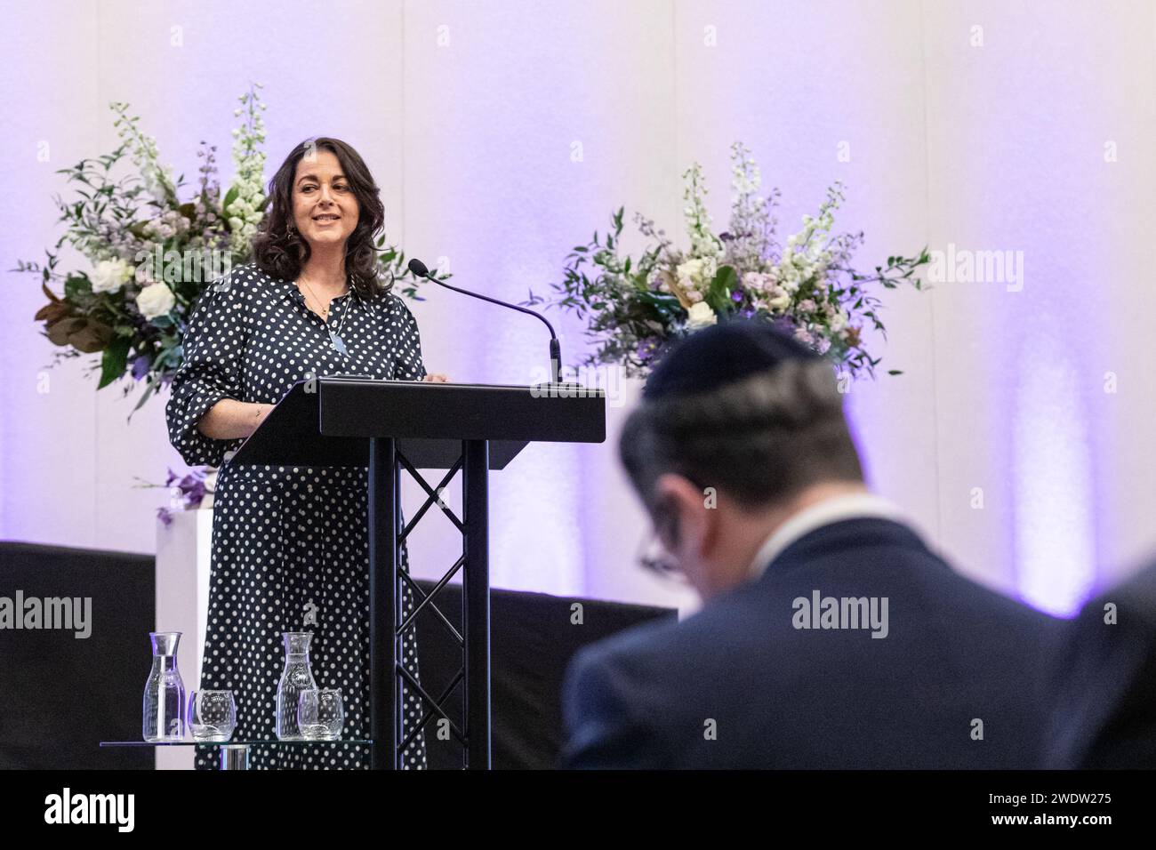 London, UK. 22nd Jan, 2024. Chief Executive of the Holocaust ...