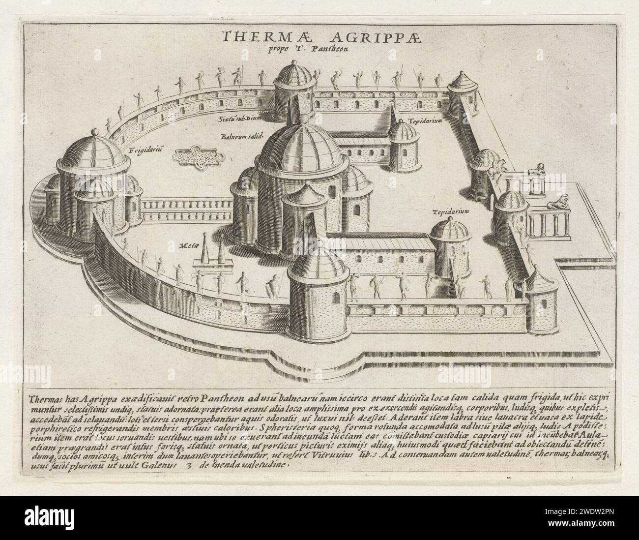 Baths of agrippa hi-res stock photography and images - Alamy