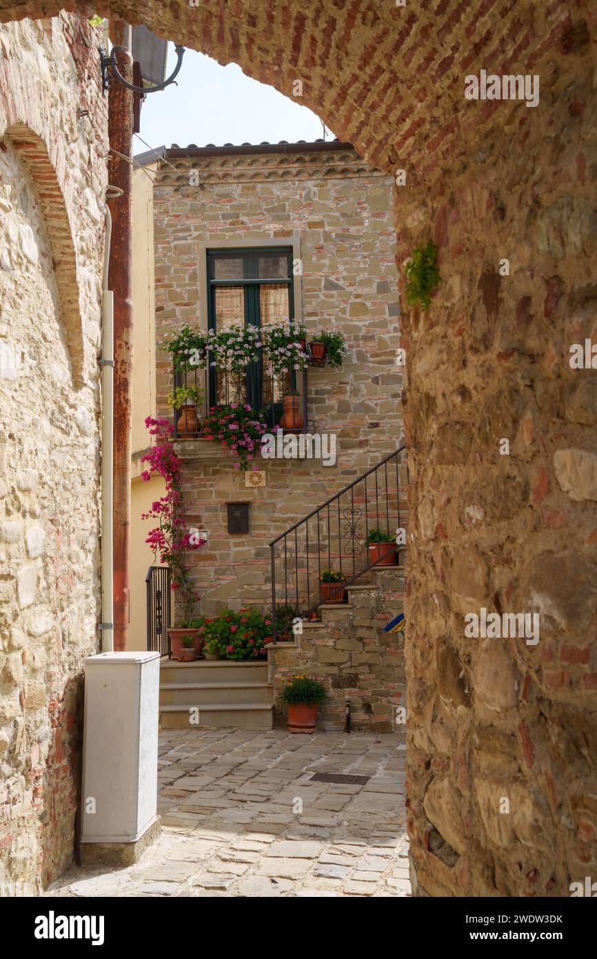 Aliano, historic town in Potenza province, Basilicata, Italy Stock ...