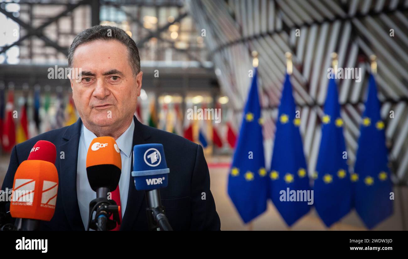 Brussels, Belgium. 22nd Jan, 2024. Nicolas Landemard/Le Pictorium ...