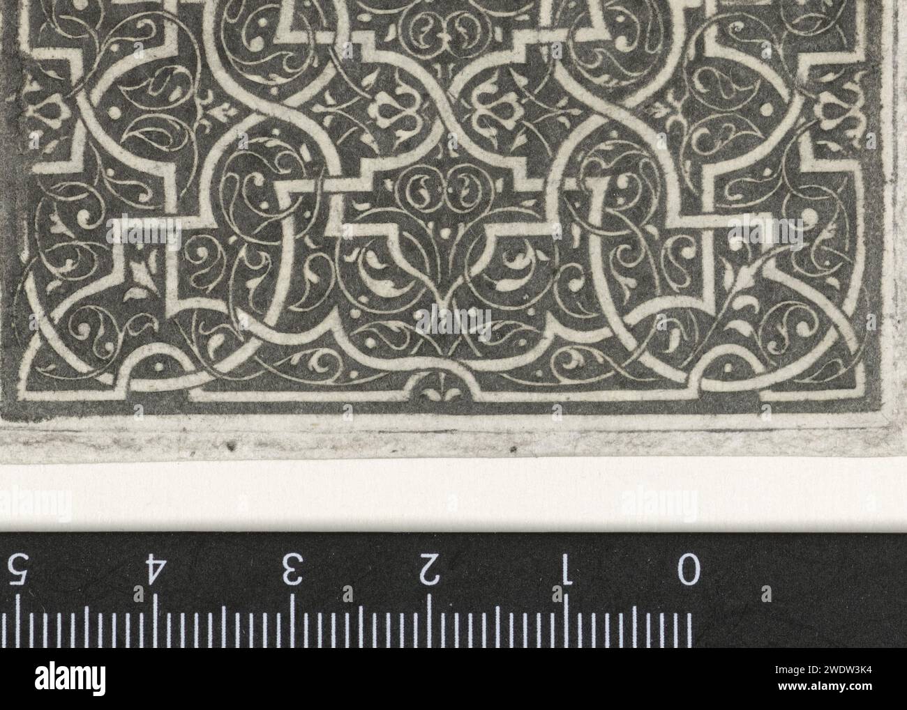 Moresken and Arabesken in a four times mirrored motif, Anonymous, After ...