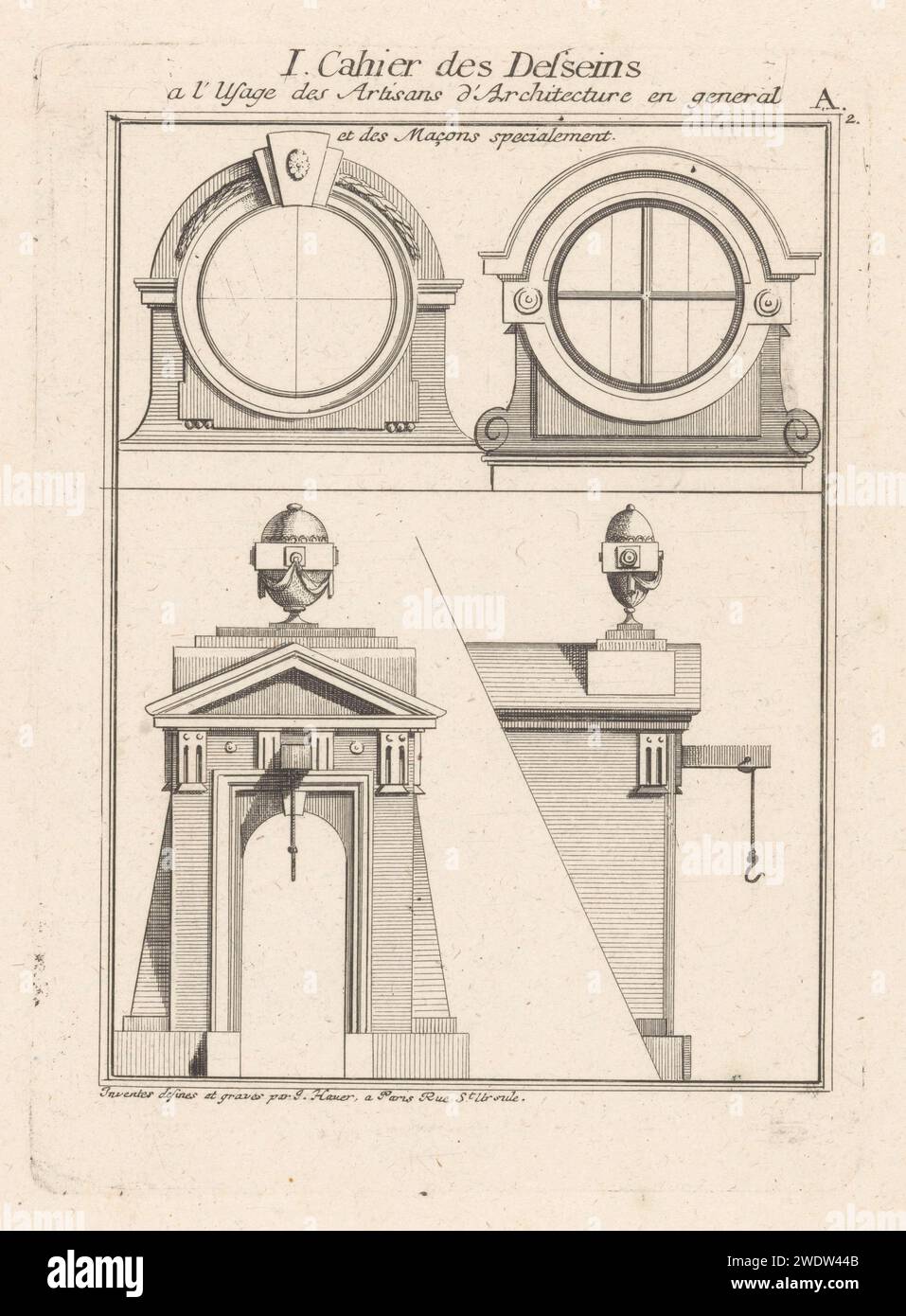 Ramen a Portaal, Johanna Thomas hauchers, 1758 - 1820 print Designs of ...