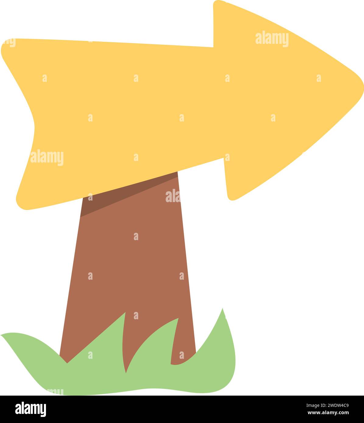 Hiking signboard Stock Vector Images - Alamy