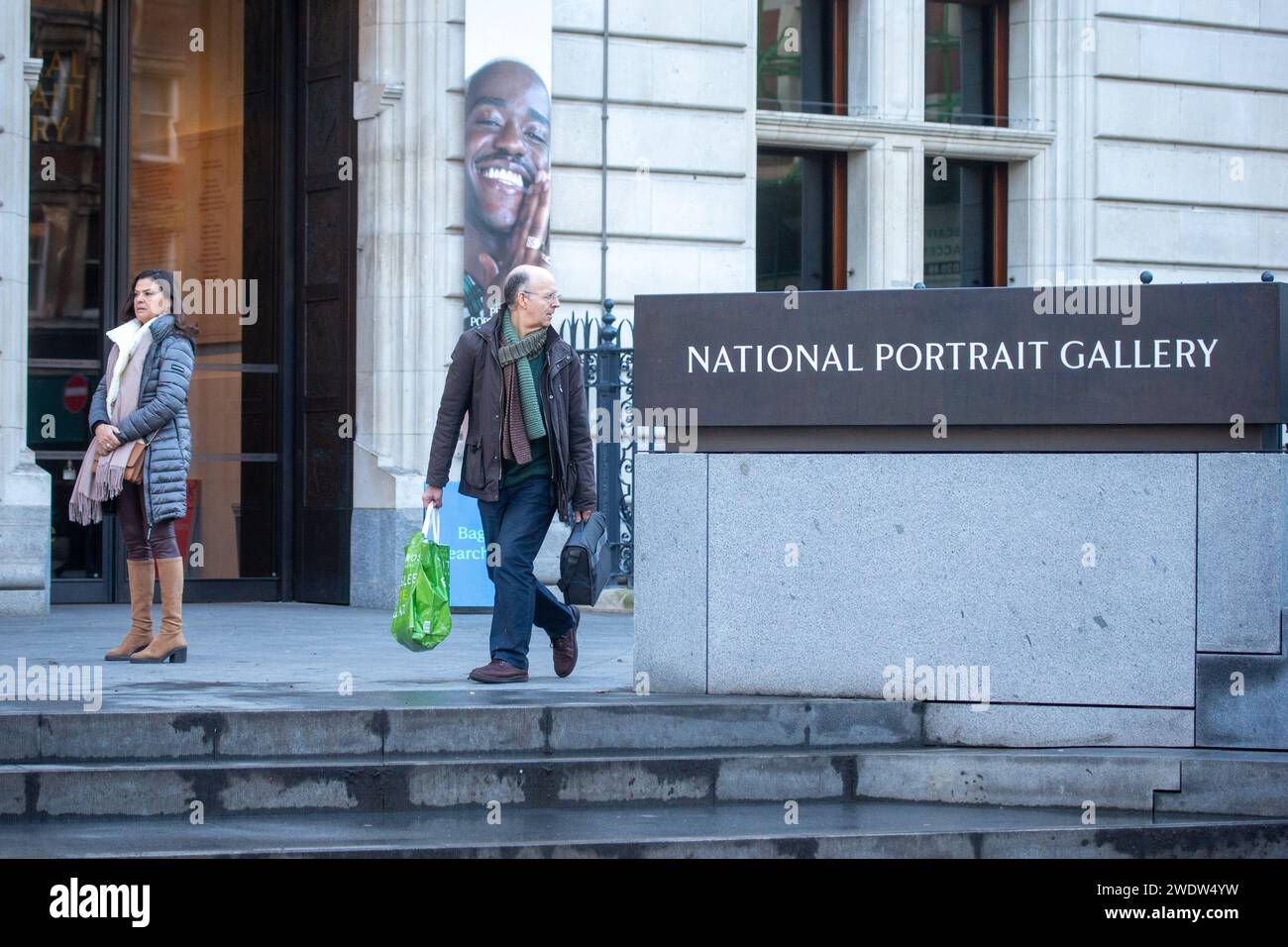 London, England, UK. 22nd Jan, 2024. National Portrait Gallery on ...