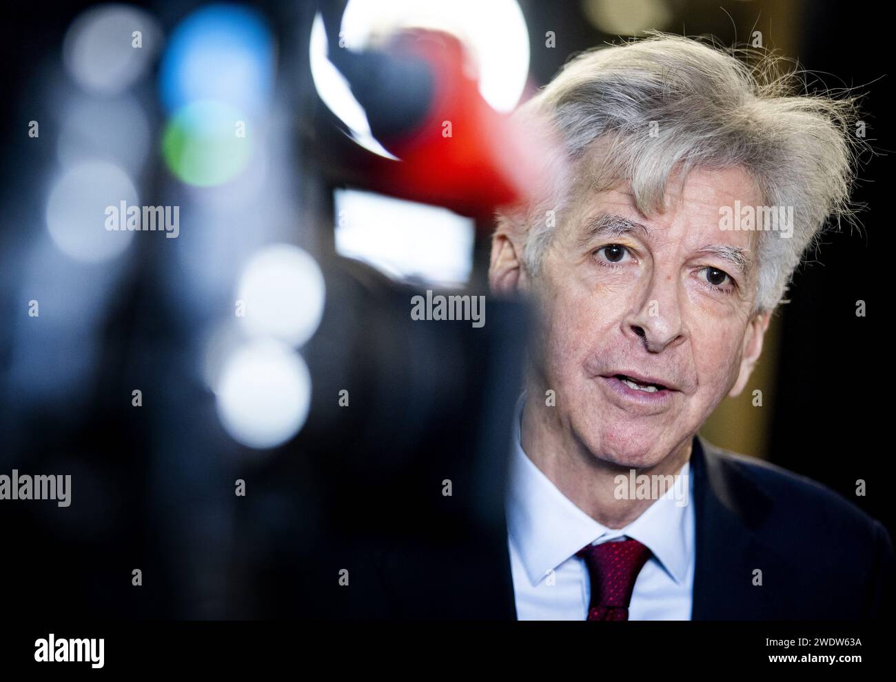 THE HAGUE - Informer Ronald Plasterk arrives for a conversation with ...