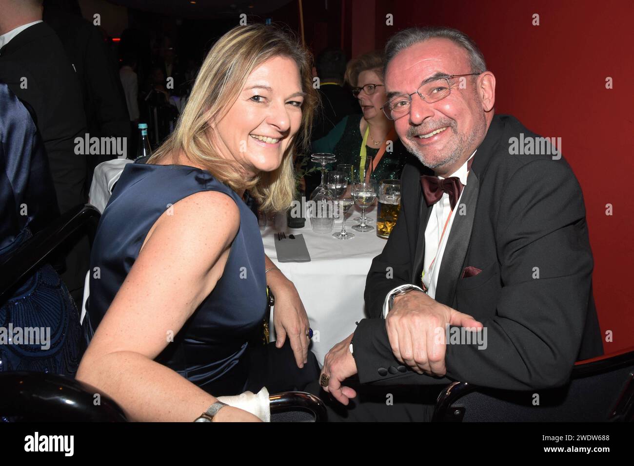 Anja Berger Stadtraetin Klaus Peter Rupp Stadtrat Muenchen 20.01.2024 ...