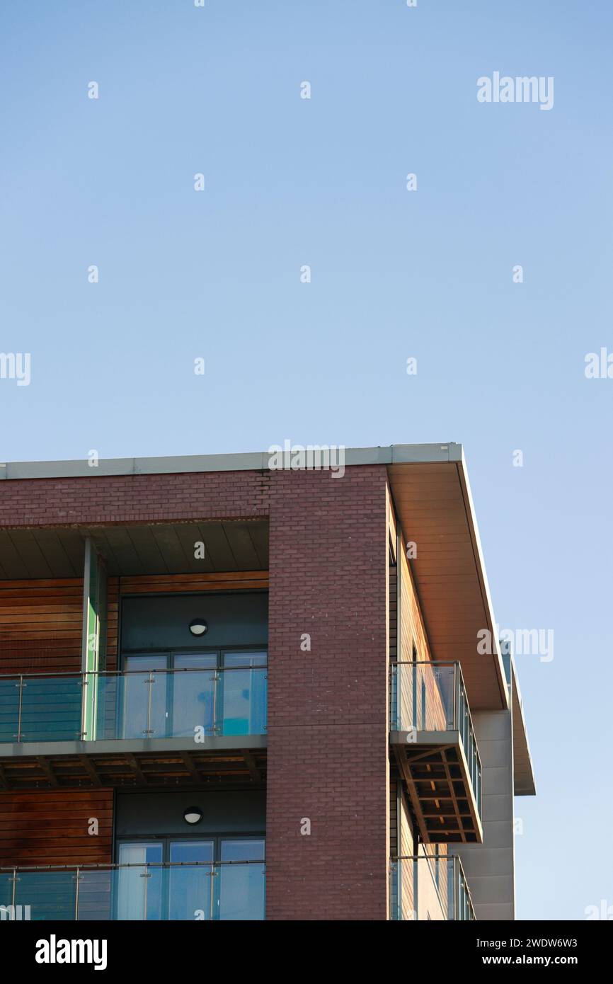 Red brick timber cladding exterior hi-res stock photography and images ...