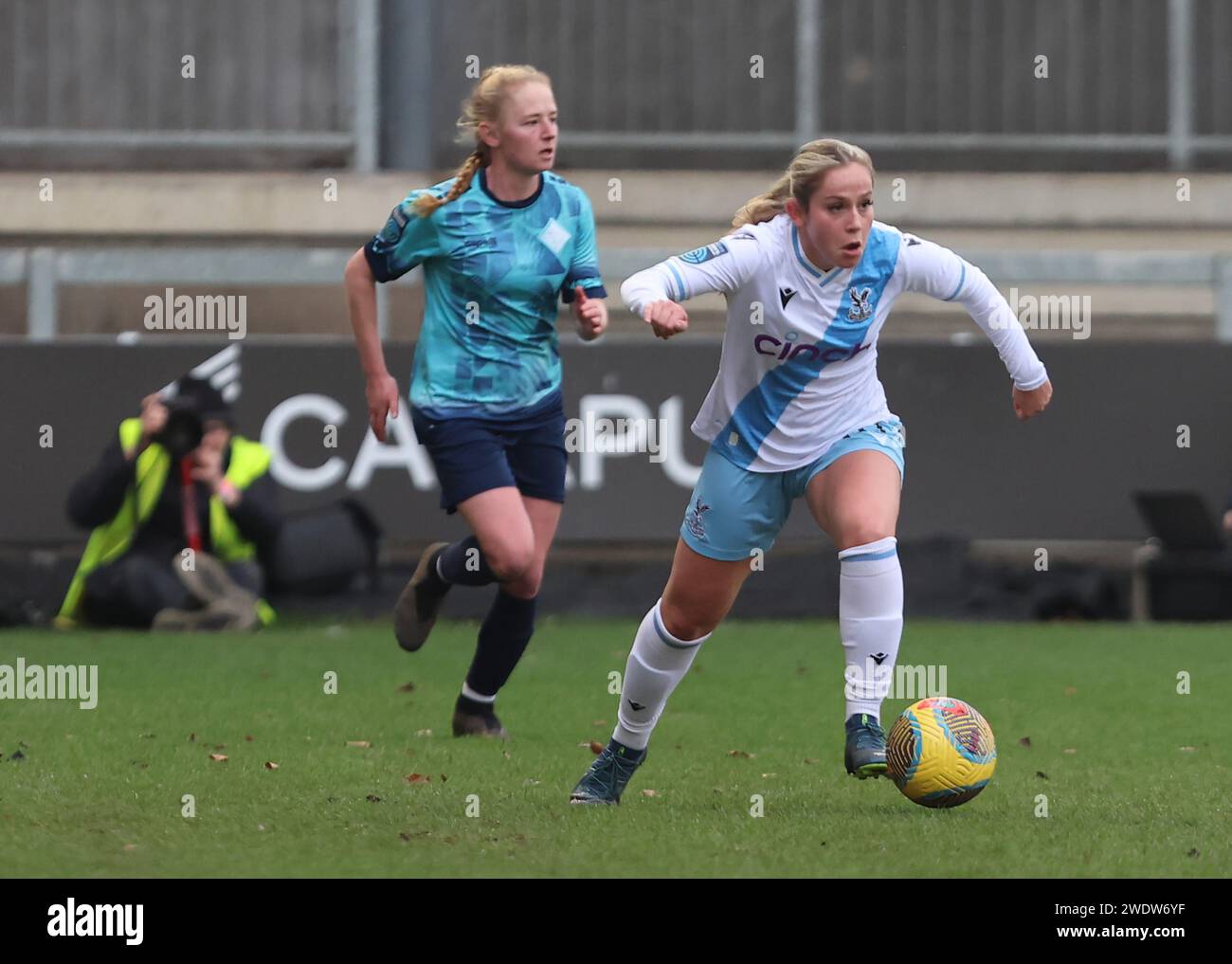 Shauna Guyatt of Crystal Palace Women in action during The FA Women's ...