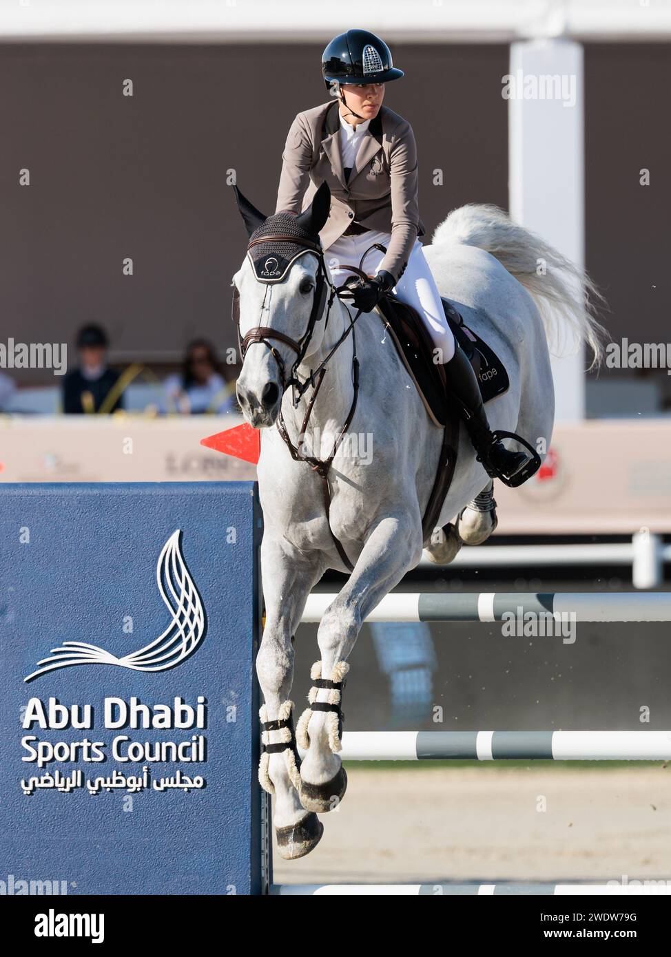 Al Maqam, United Arab Emirates. 21st Jan, 2024. Virginie Echternach ...