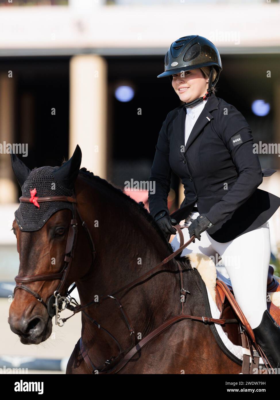 Al Maqam, United Arab Emirates. 21st Jan, 2024. Chloe Vranken of ...
