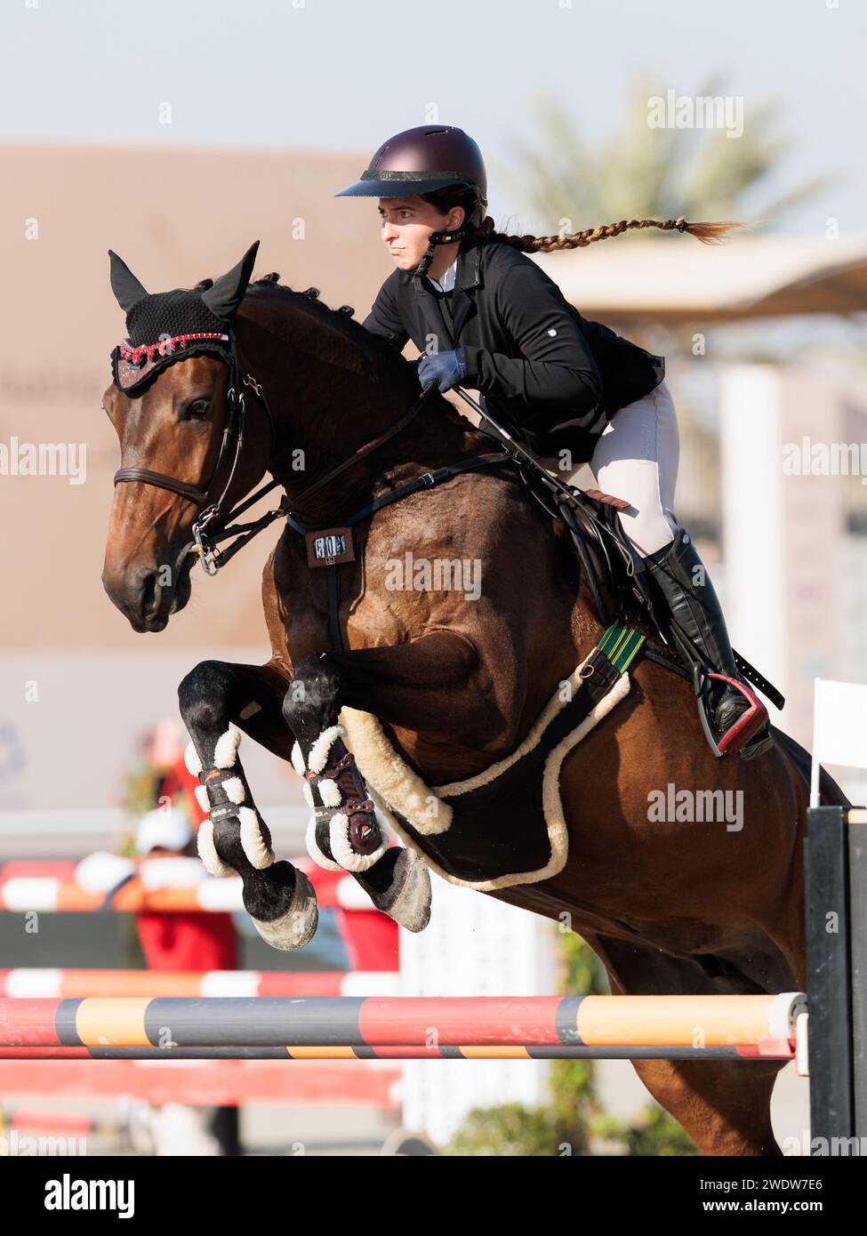 Al Maqam, United Arab Emirates. 21st Jan, 2024. Elizaveta Minima of ...