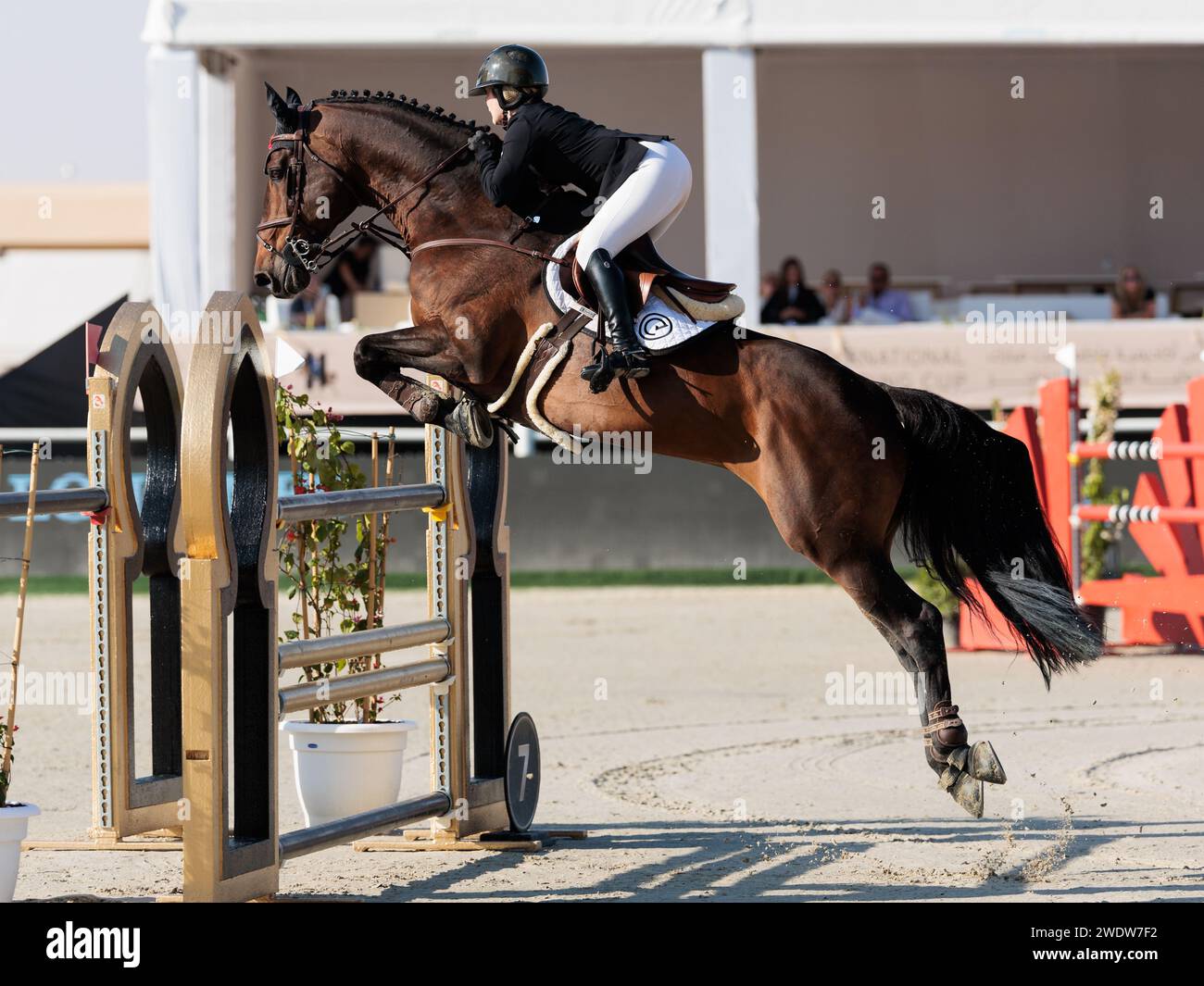 Al Maqam, United Arab Emirates. 21st Jan, 2024. Chloe Vranken of ...