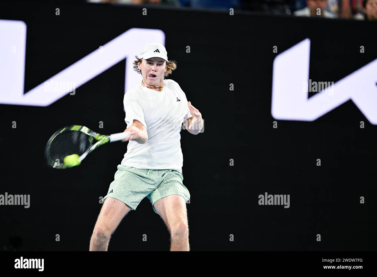 Paris, France. 20th Jan, 2024. Alex Michelsen of USA during the ...