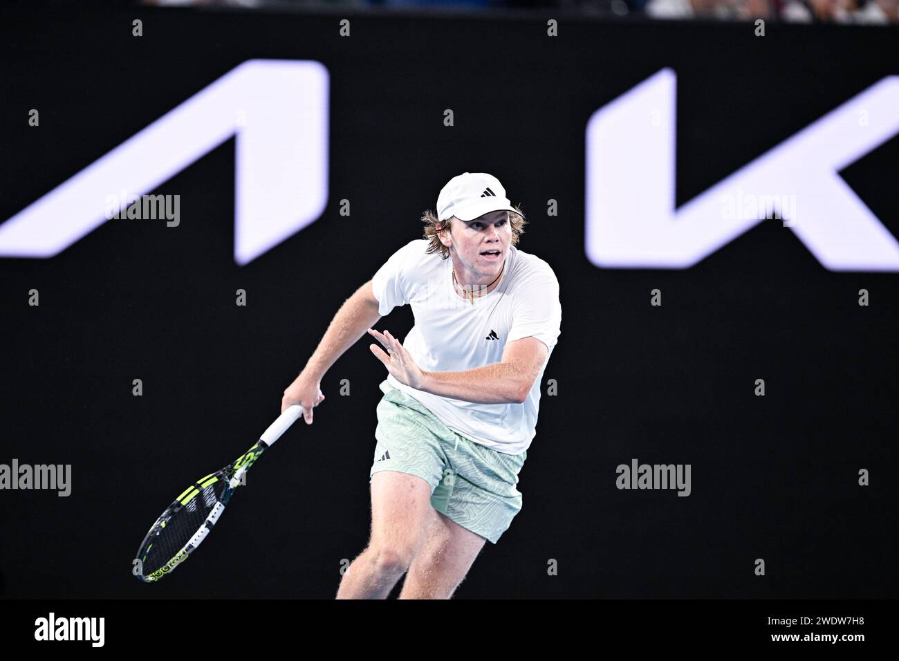 Paris, France. 20th Jan, 2024. Alex Michelsen of USA during the ...