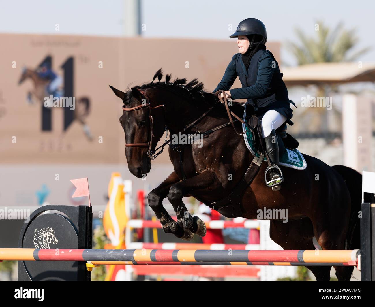Al Maqam, United Arab Emirates. 21st Jan, 2024. Amna Mohammed Ahli of ...