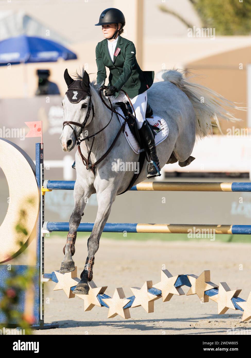 Al Maqam, United Arab Emirates. 21st Jan, 2024. Eve McCoy of United ...