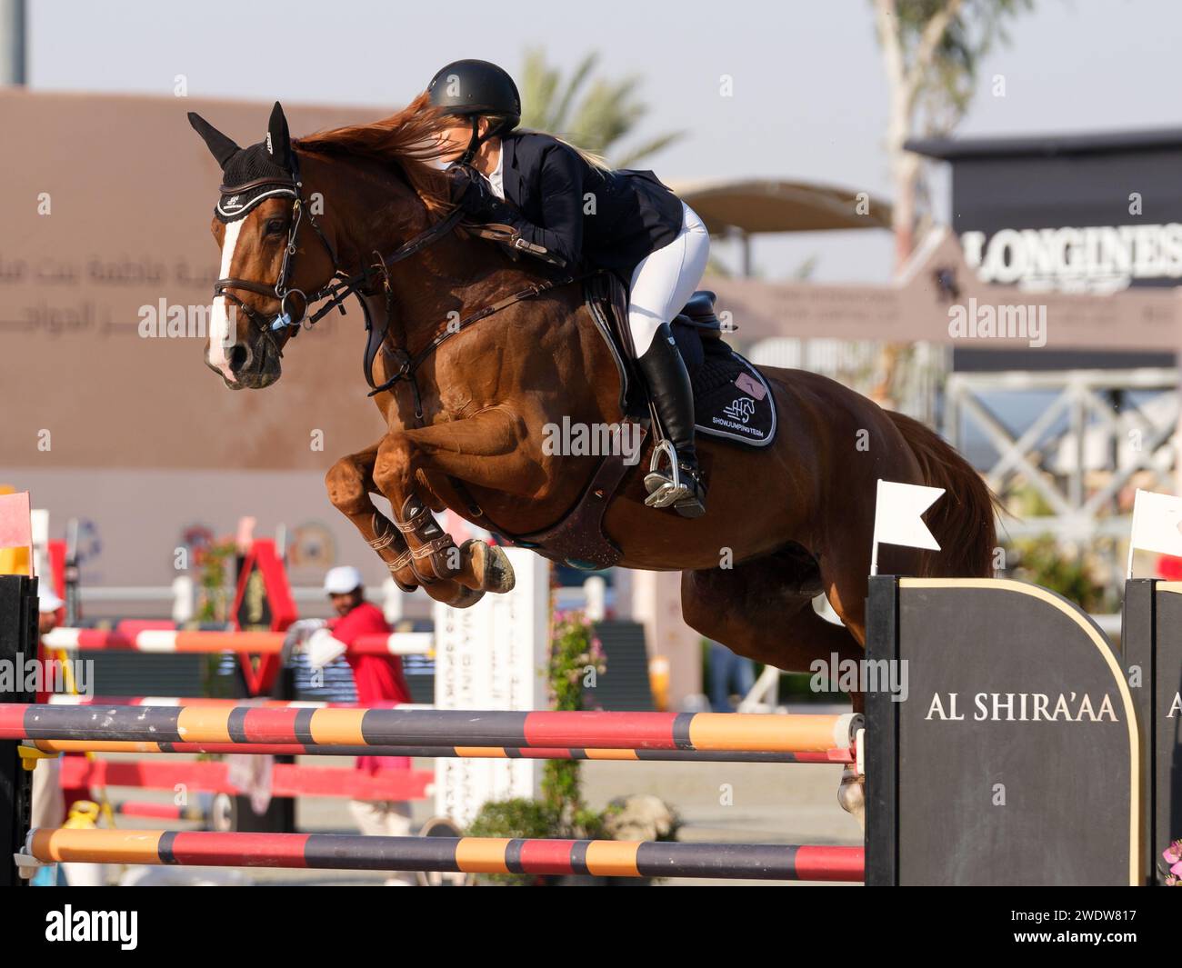 Al Maqam, United Arab Emirates. 21st Jan, 2024. Tina Lund of Denmark ...