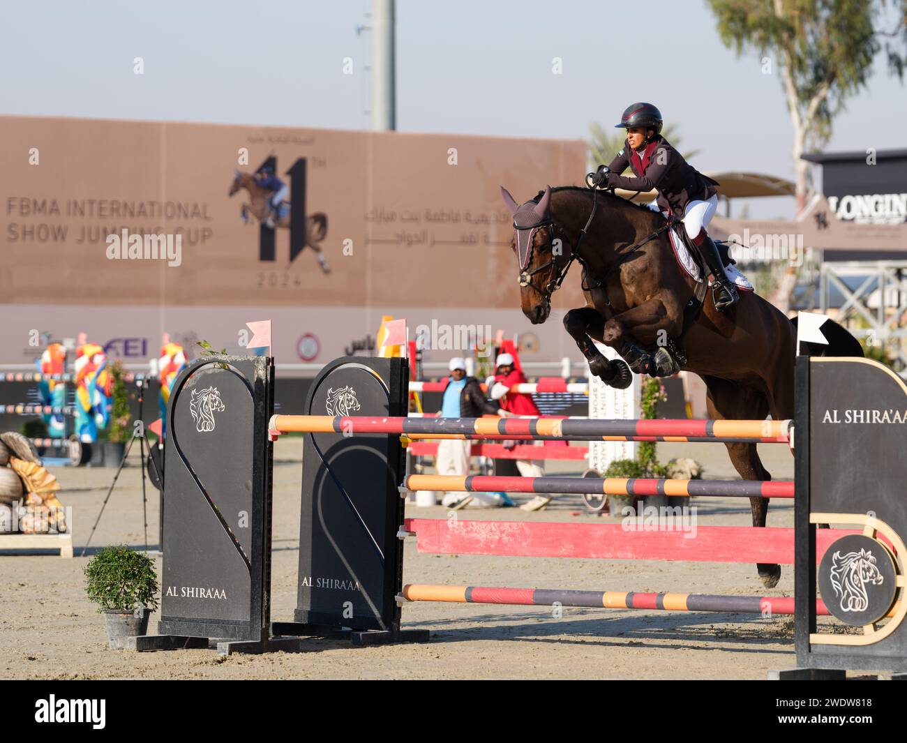 Al Maqam, United Arab Emirates. 21st Jan, 2024. Shaikha Latifah Ahmed ...