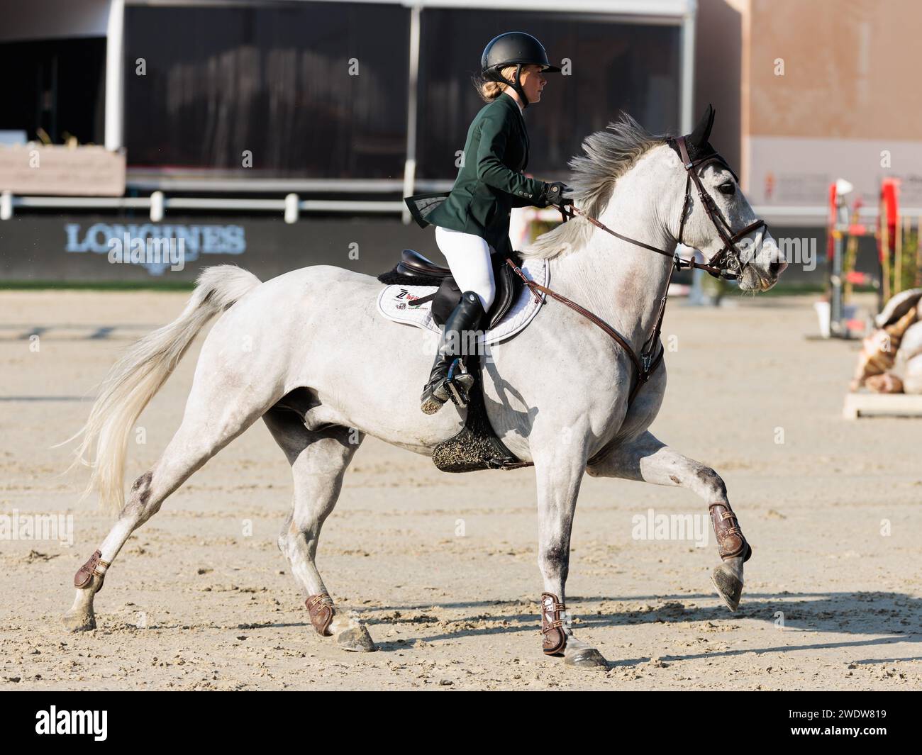 Al Maqam, United Arab Emirates. 21st Jan, 2024. Eve McCoy of United ...