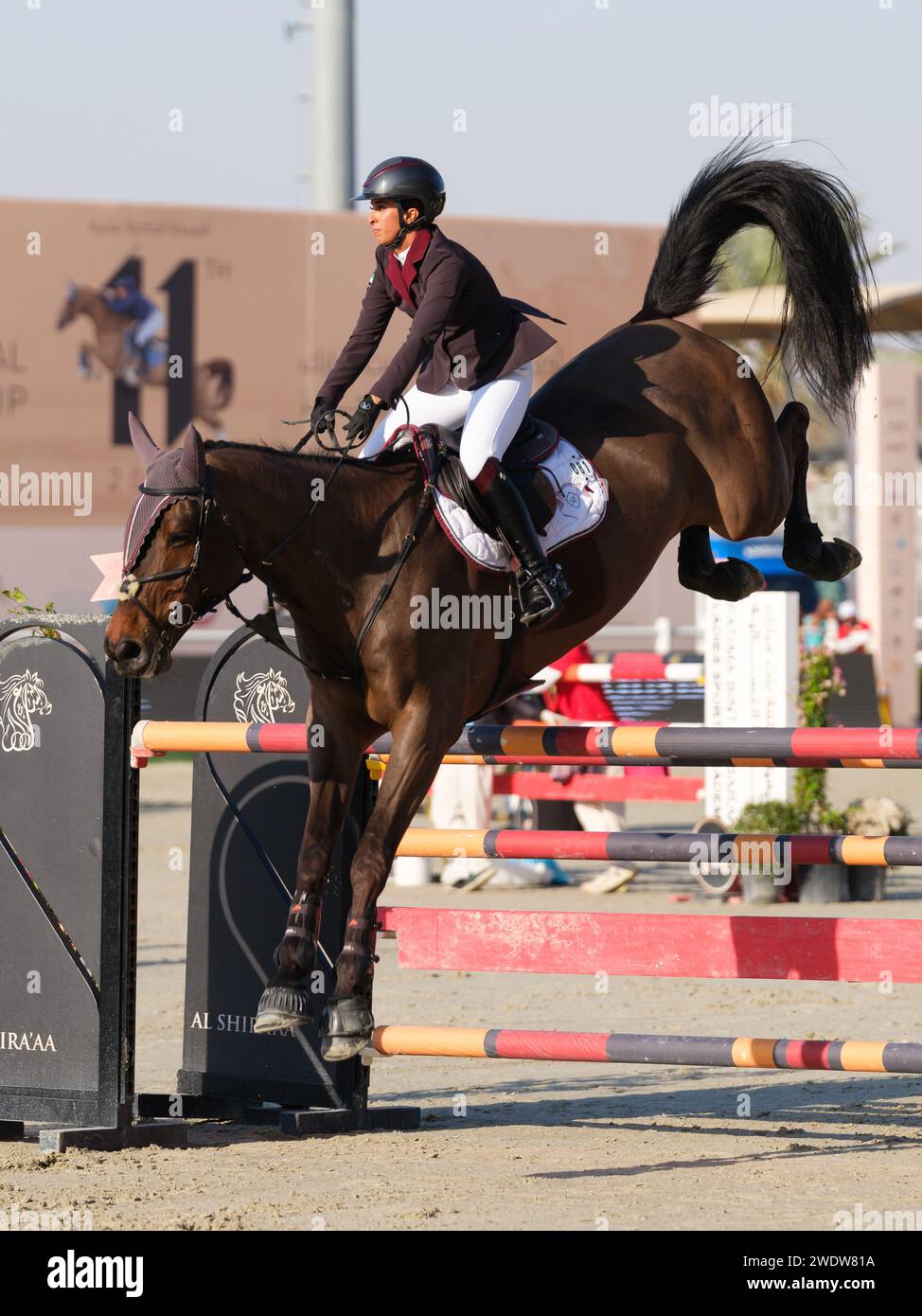 Al Maqam, United Arab Emirates. 21st Jan, 2024. Shaikha Latifah Ahmed ...