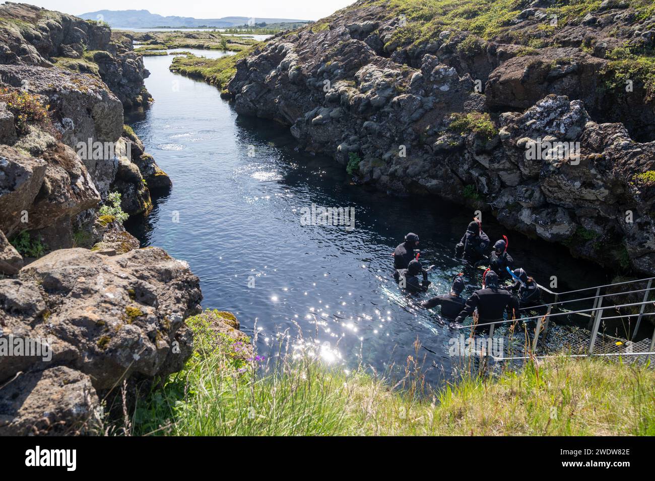 Iceland Tectonic Plates National Park