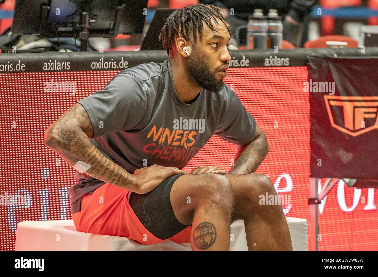 Chemnitz, Deutschland 21. Januar 2024: 1.BBL - 2023/2024 - Niners ...