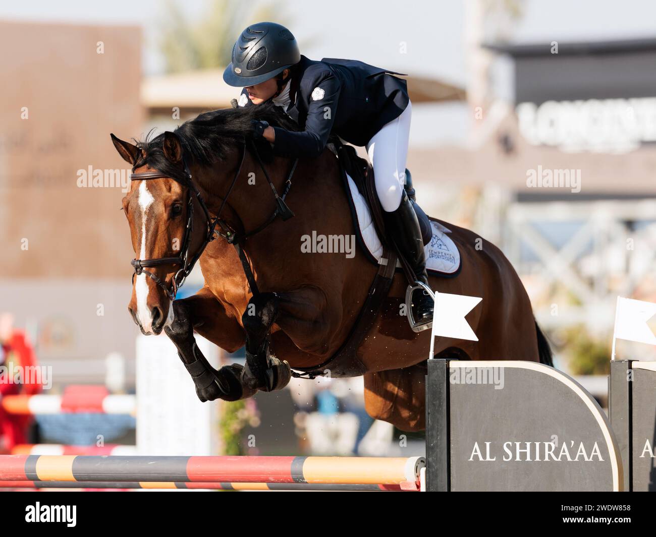 Al Maqam, United Arab Emirates. 21st Jan, 2024. Jasmine Chen of Taiwan ...