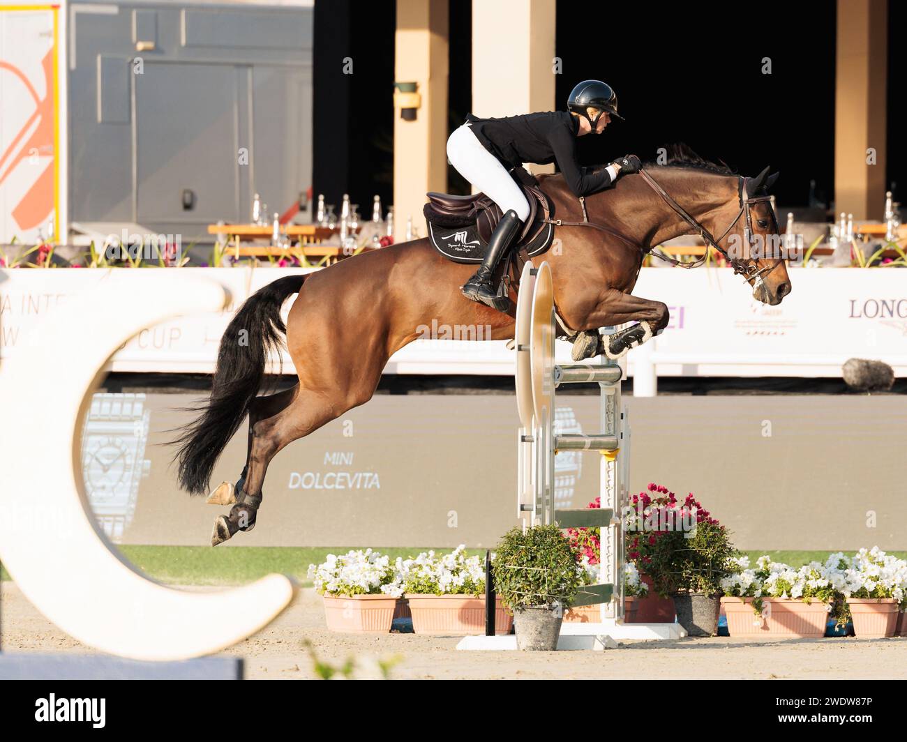 Al Maqam, United Arab Emirates. 21st Jan, 2024. Alisa Danilova of ...