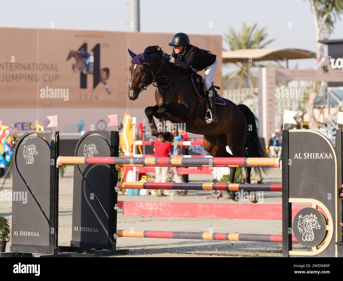 Al Maqam, United Arab Emirates. 21st Jan, 2024. Amelia Moscicka of ...